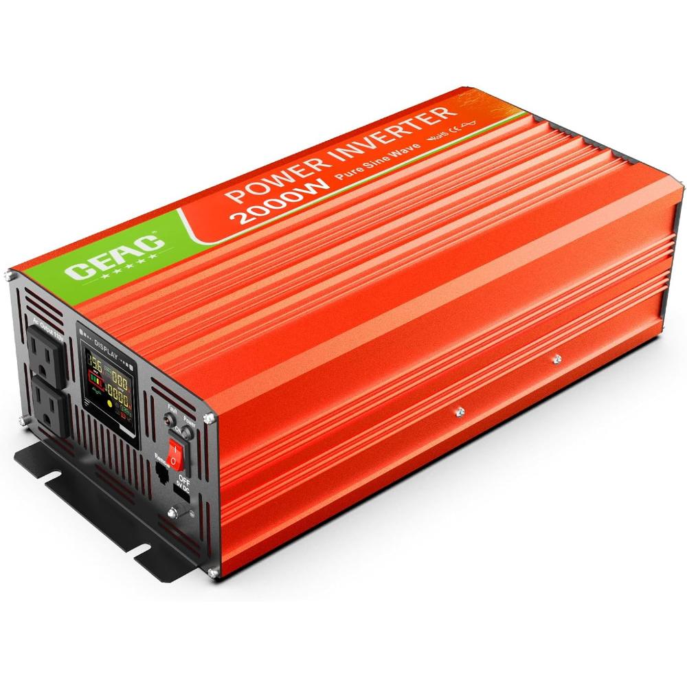 [Amazon] CEAC 2000W Pure Sine Wave Inverter - $98.99 (was $219.99) - PreppingDeals.net